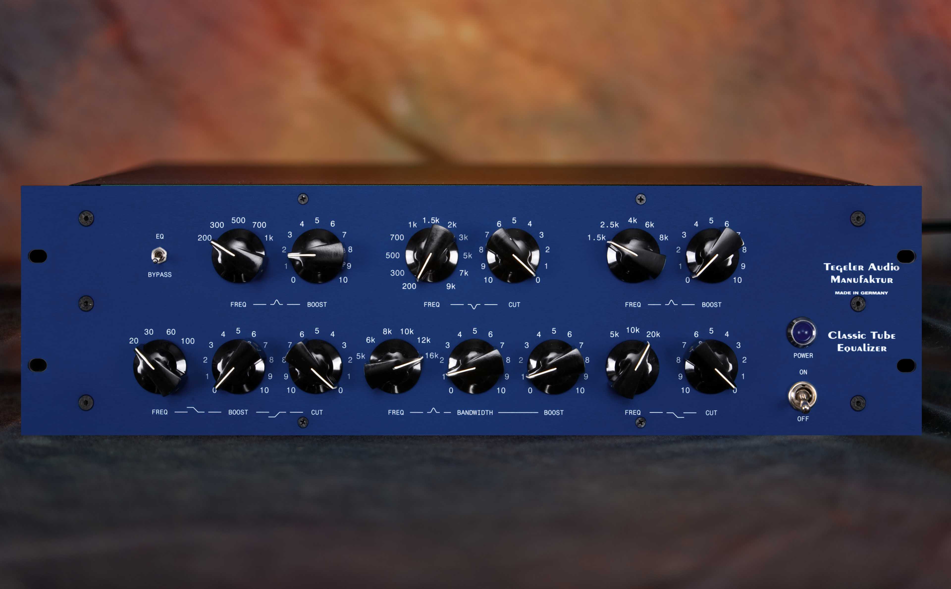 Tegeler | Classic Tube Equalizer | Passive Tube Equalizer